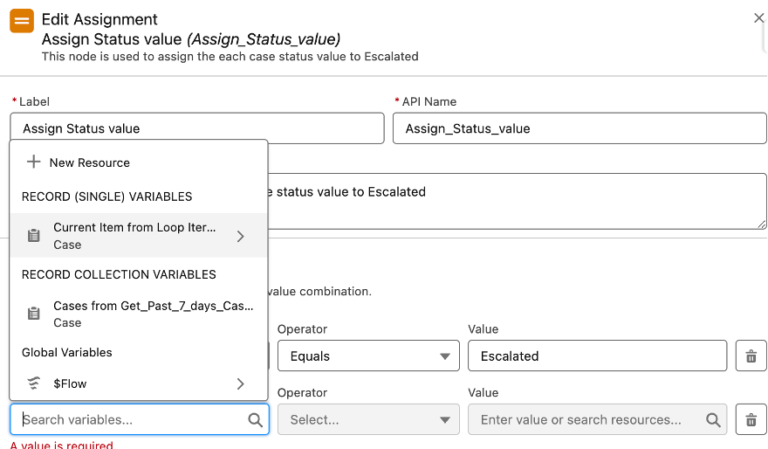Salesforce Flow Loops (Collection Variable) – Best Practices and Example - Enceptor